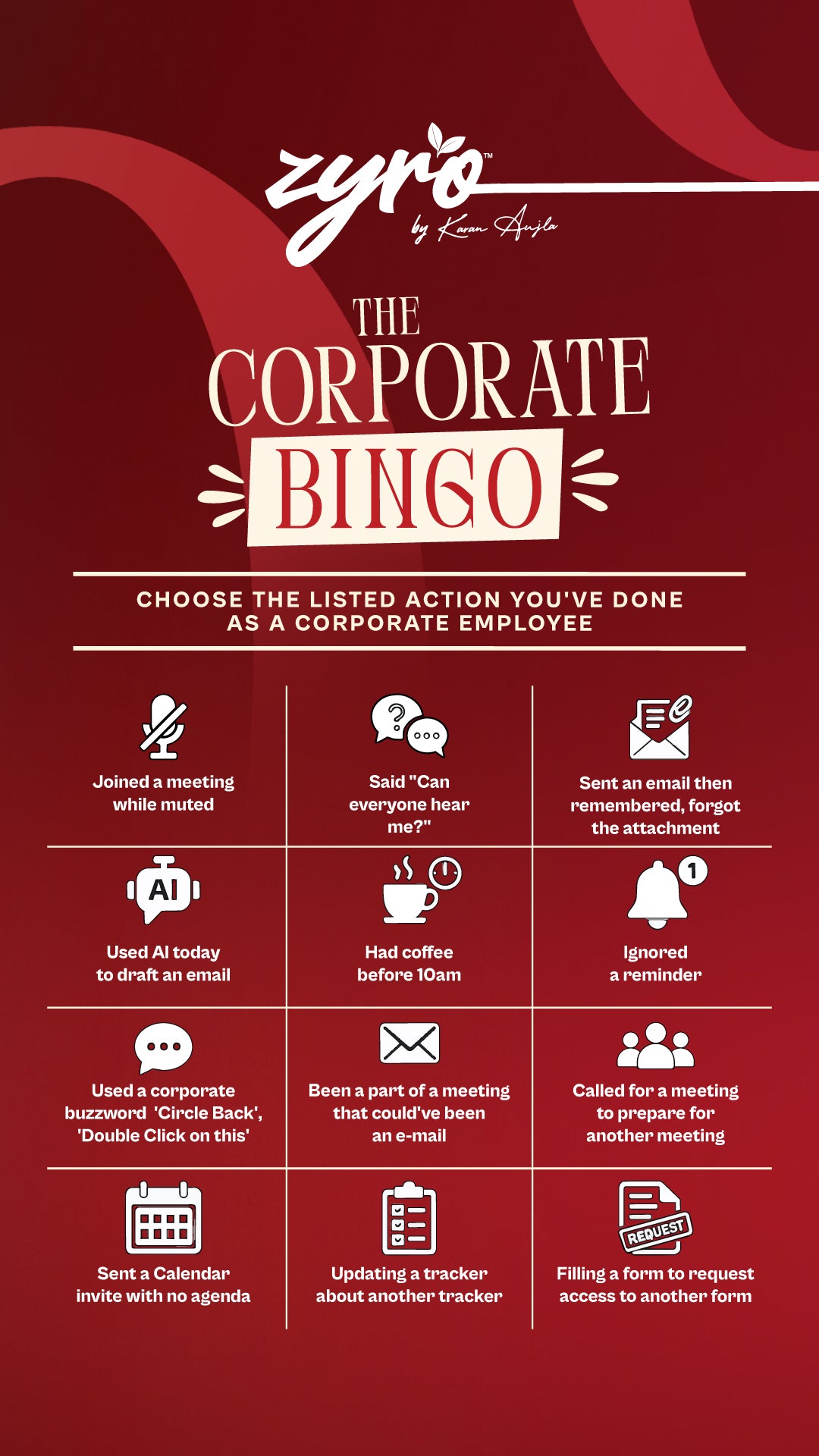 Corporate Bingo – Zyro India